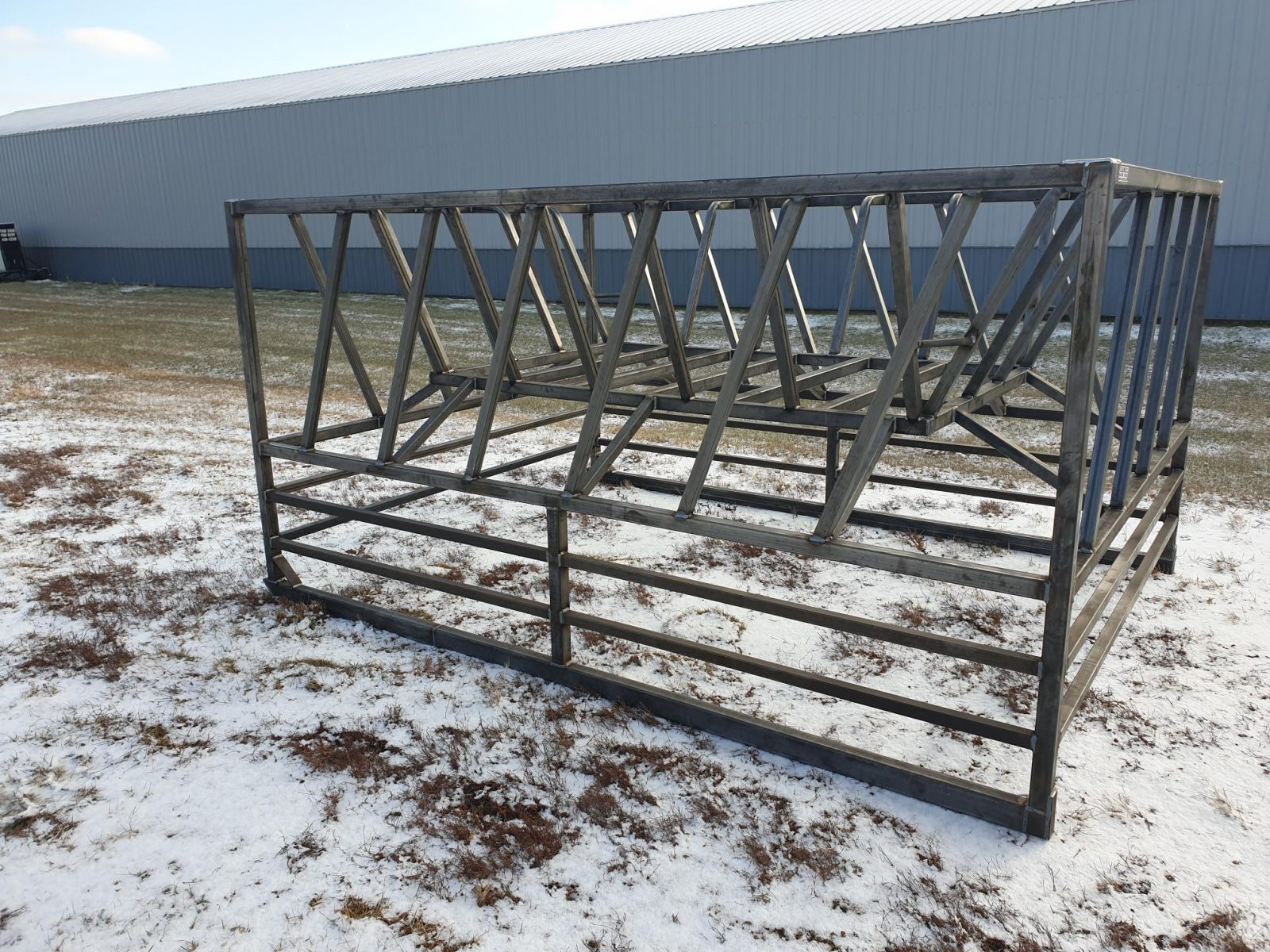Bottomless Hay Bunk "Skid", unpainted - Te Slaa Manufacturing