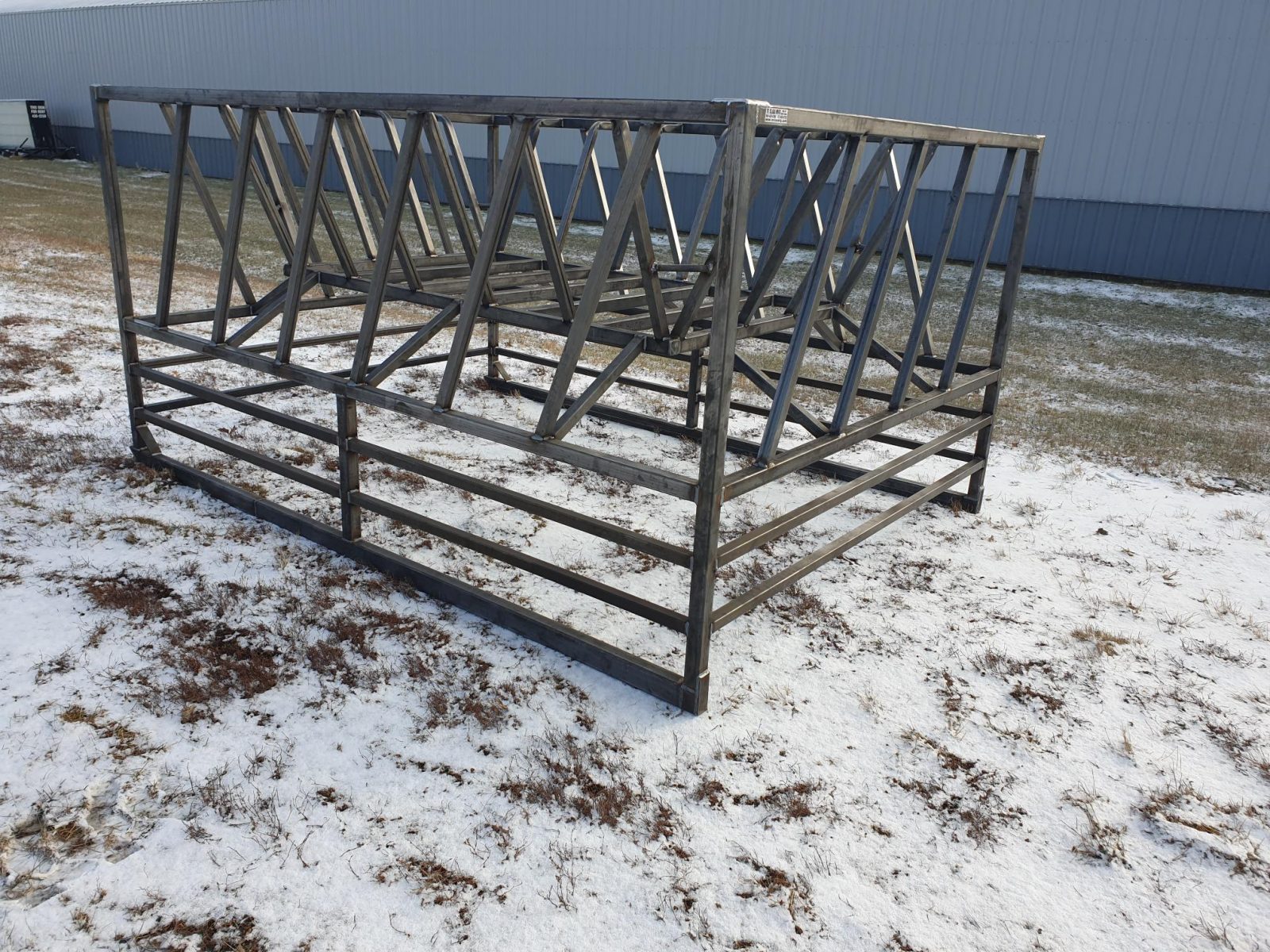 Bottomless Hay Bunk "Skid", unpainted - Te Slaa Manufacturing
