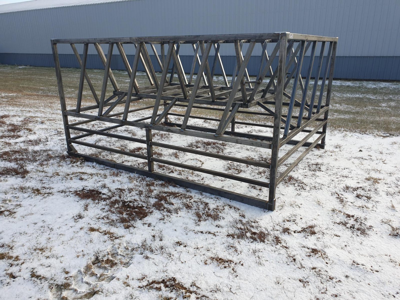 Bottomless Hay Bunk "Skid", unpainted - Te Slaa Manufacturing