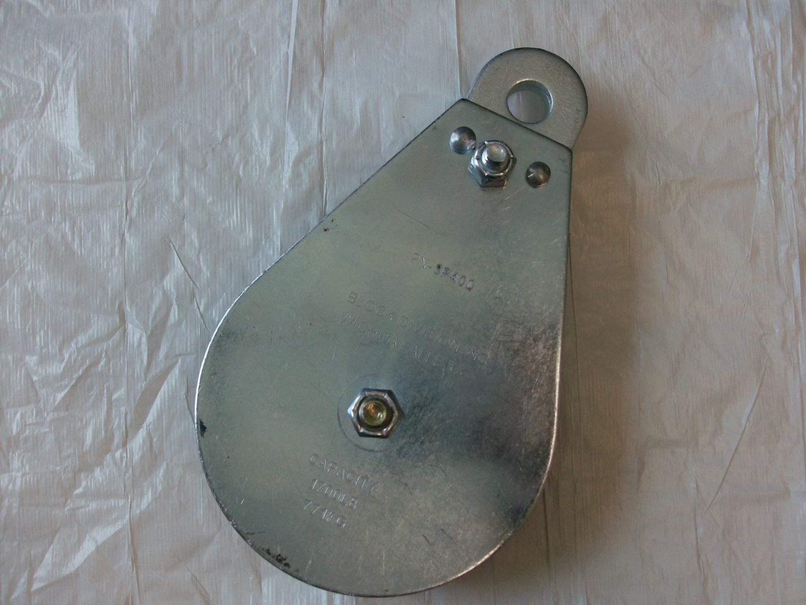 Fixed Eye Pulley - Te Slaa Manufacturing