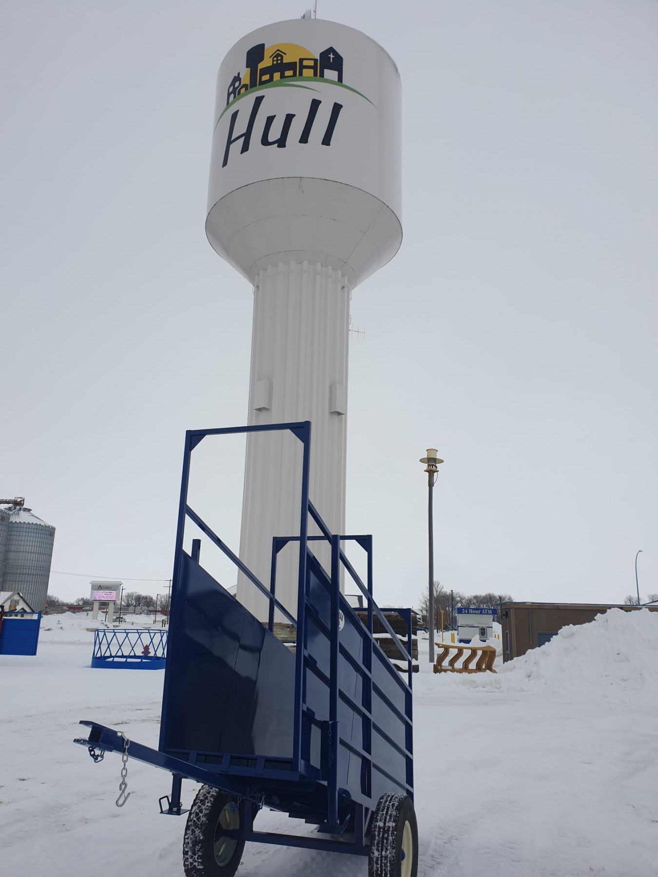 12' Portable Loading Chute - Te Slaa Manufacturing