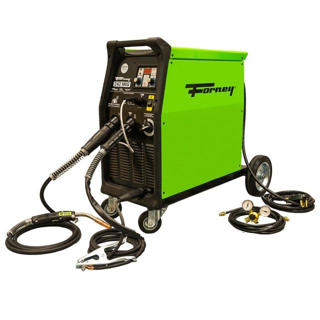 Forney 242 Dual MIG Kit with basic Spool Gun - Te Slaa Manufacturing